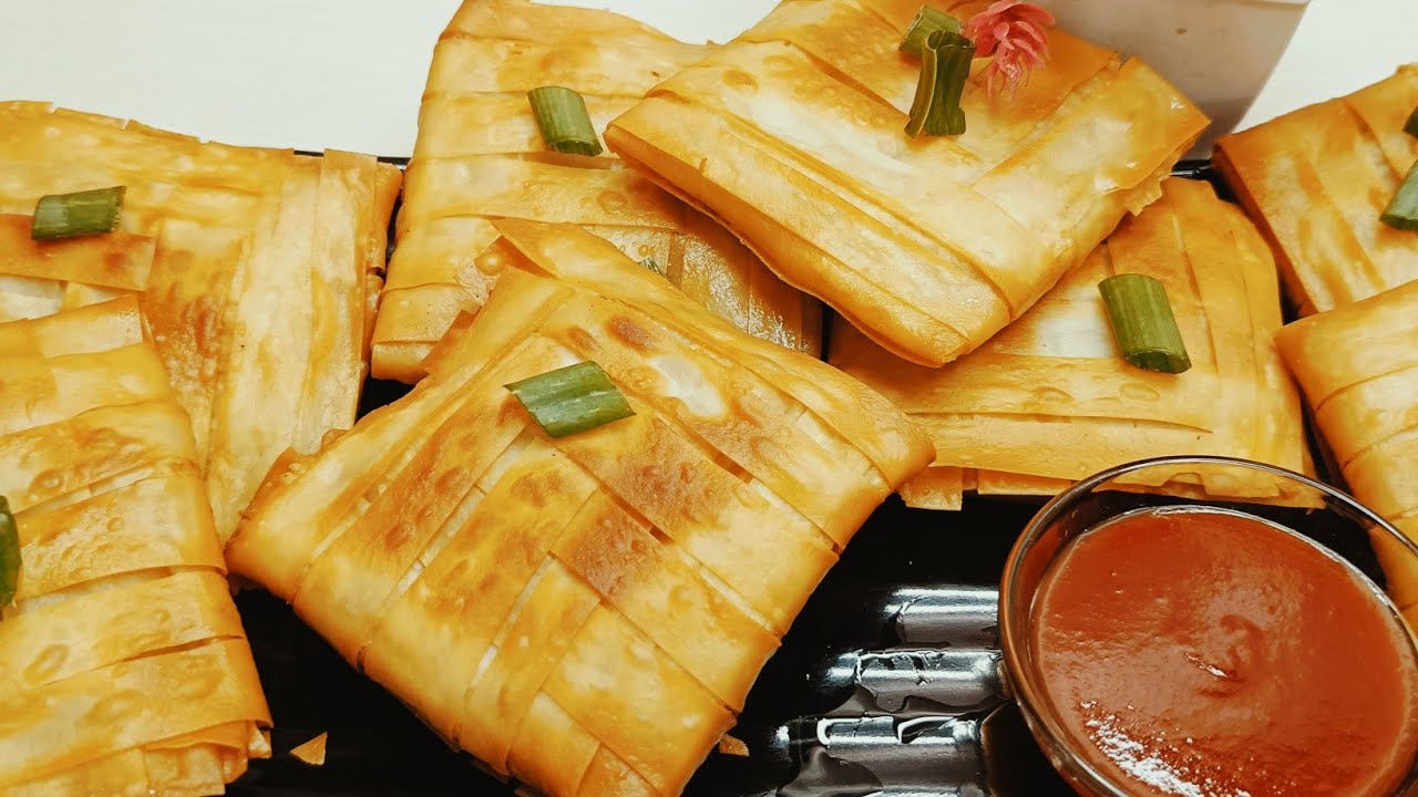 CHICKEN POCKETS | CHICKEN PARCEL |CHICKEN CHEESE POCKET | Ramzan recipe ...