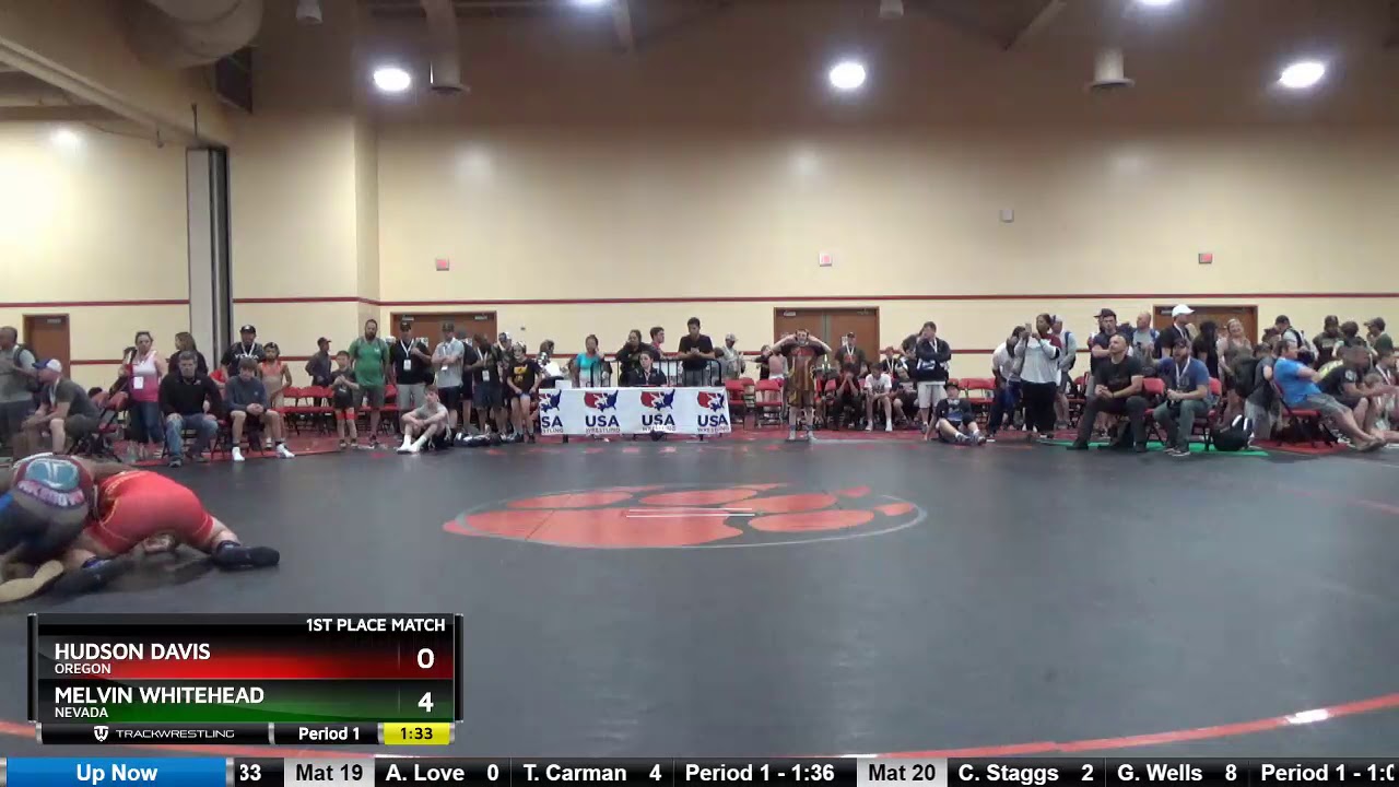 14U 165 Hudson Davis Oregon Vs Melvin Whitehead Nevada - YouTube