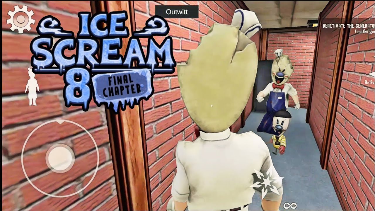 Ice Scream 8 Playing As Rod Full Gameplay - YouTube