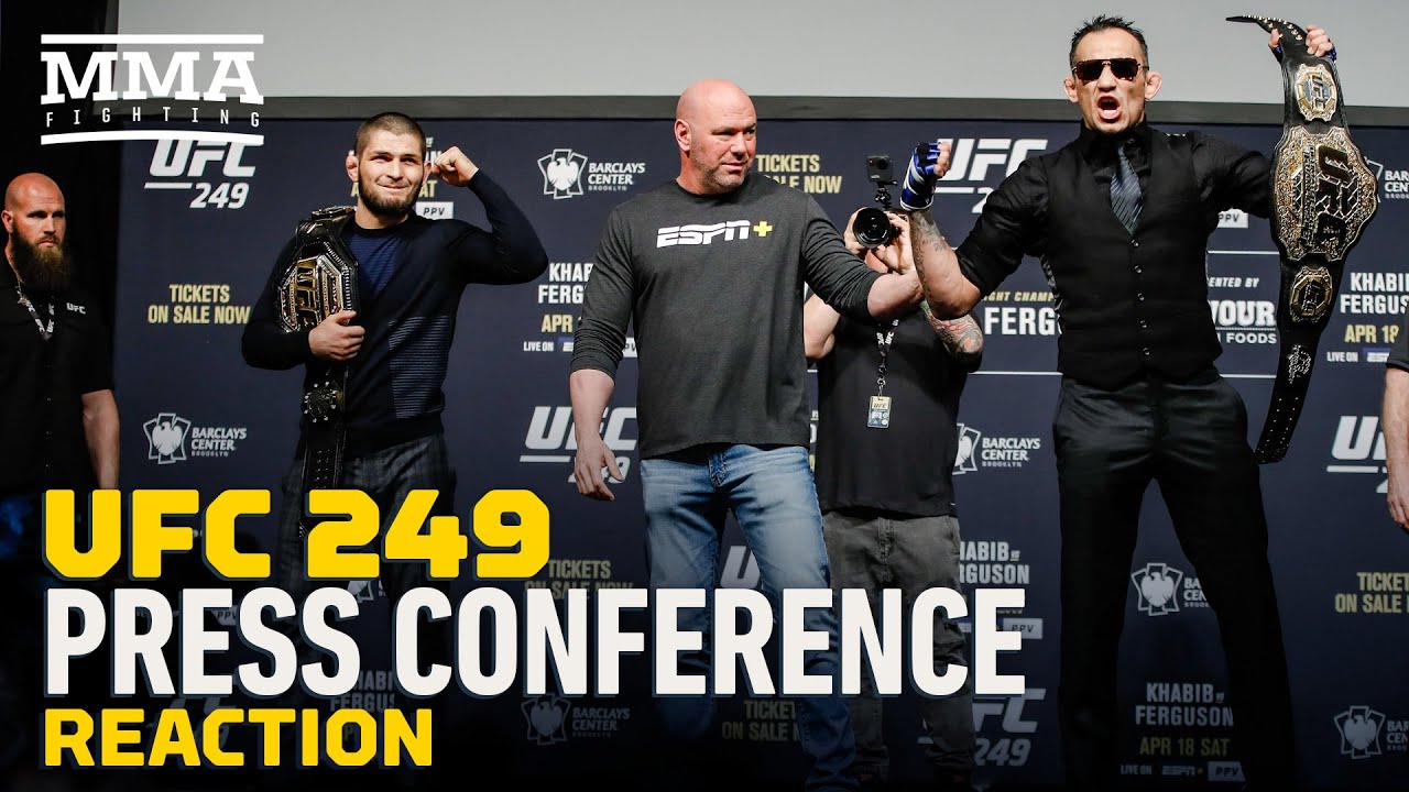 UFC 249 Press Conference Reaction - MMA Fighting - YouTube