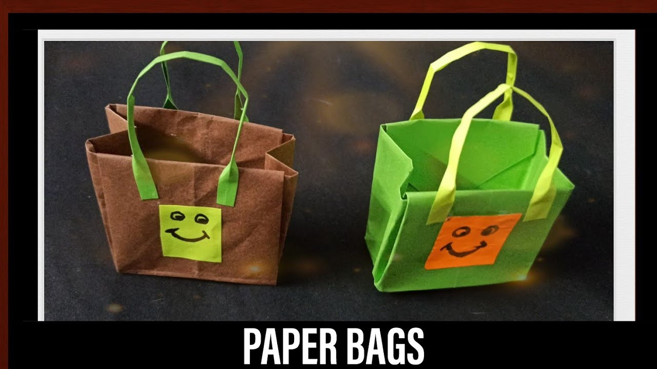 how to make paper bags for kids,if you like my video please subscribe ...