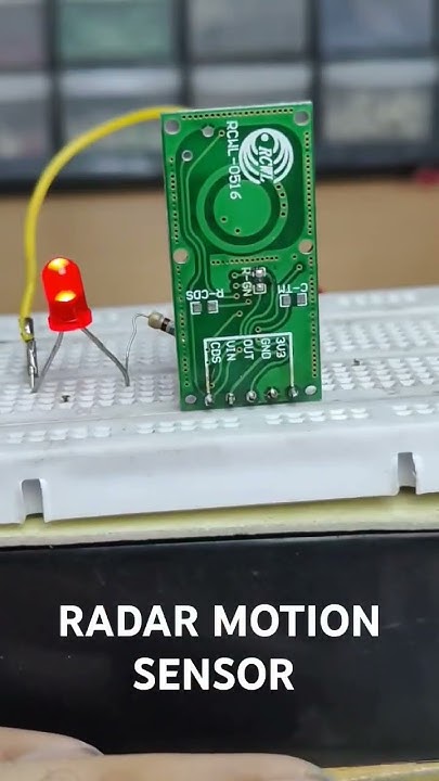 RADAR Motion Sensor - YouTube