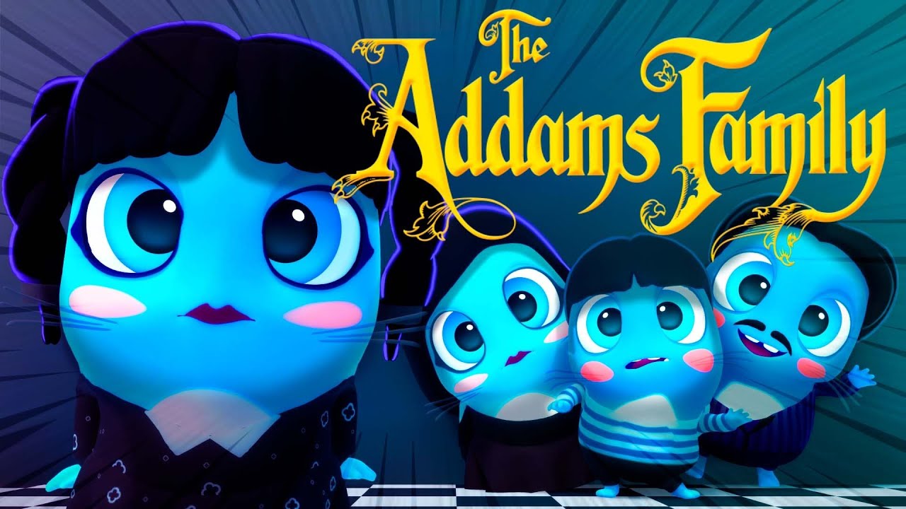 🎃 Addams Family I HALLOWEEN 🦇 Wednesday Addams dancing 👻 Cute cover by ...