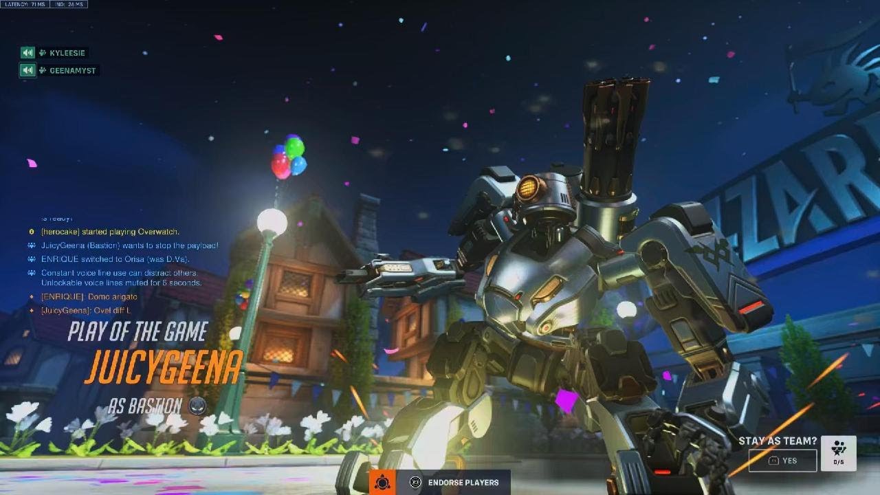 Overwatch 2: Role queue Blizzworld Bastion - YouTube