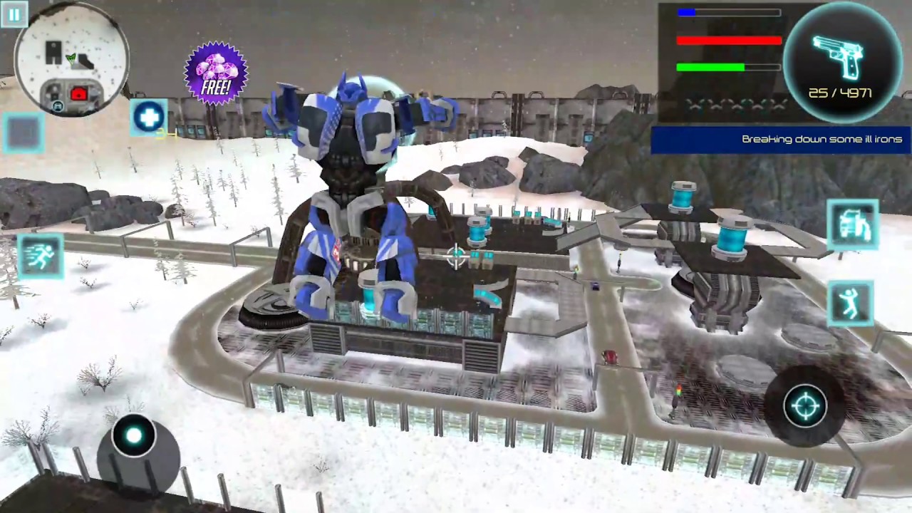 Iron Bot Epic Moments Robot Car Transform by Naxeex #Android GamePlay ...