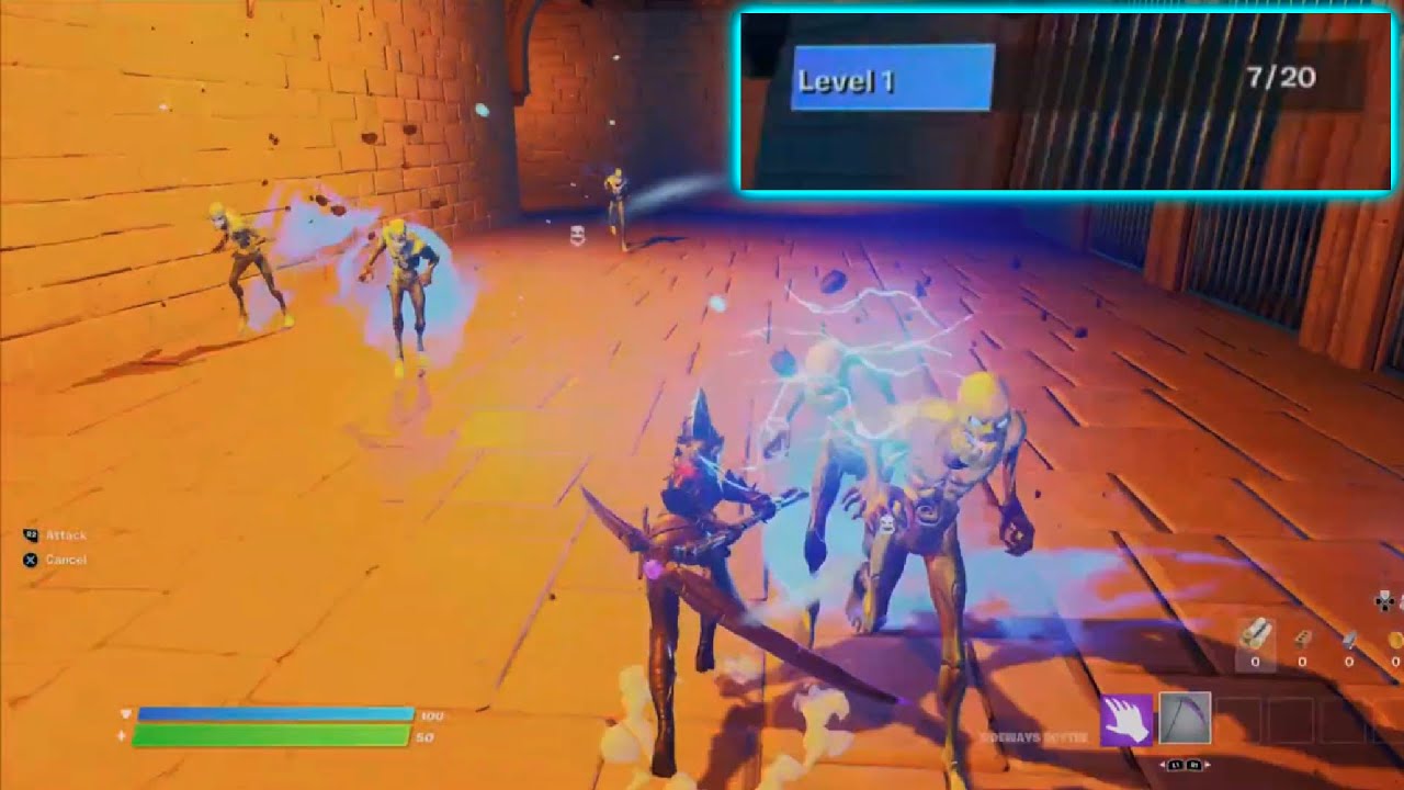 A working XP bar in Fortnite creative including stat progression (demo ...