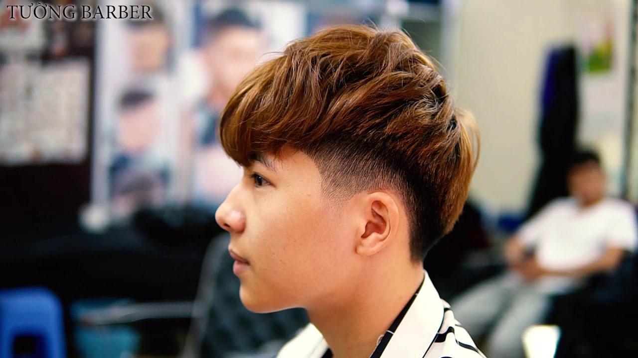 Kiểu tóc LAYER đẹp trai như ca sĩ đan trường in TƯỜNG BARBER - YouTube