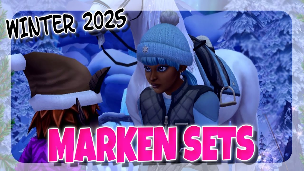 DIE WINTERMARKEN SETS 🐴 WINTER SETS 2025 | Star Stable [SSO] - YouTube