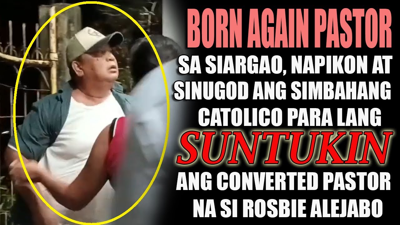 Pastor ng Pure Gospel Church sa Siargao, Napikon - YouTube