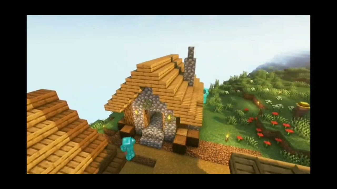Building a cool village Minecraft subscribe for more - YouTube