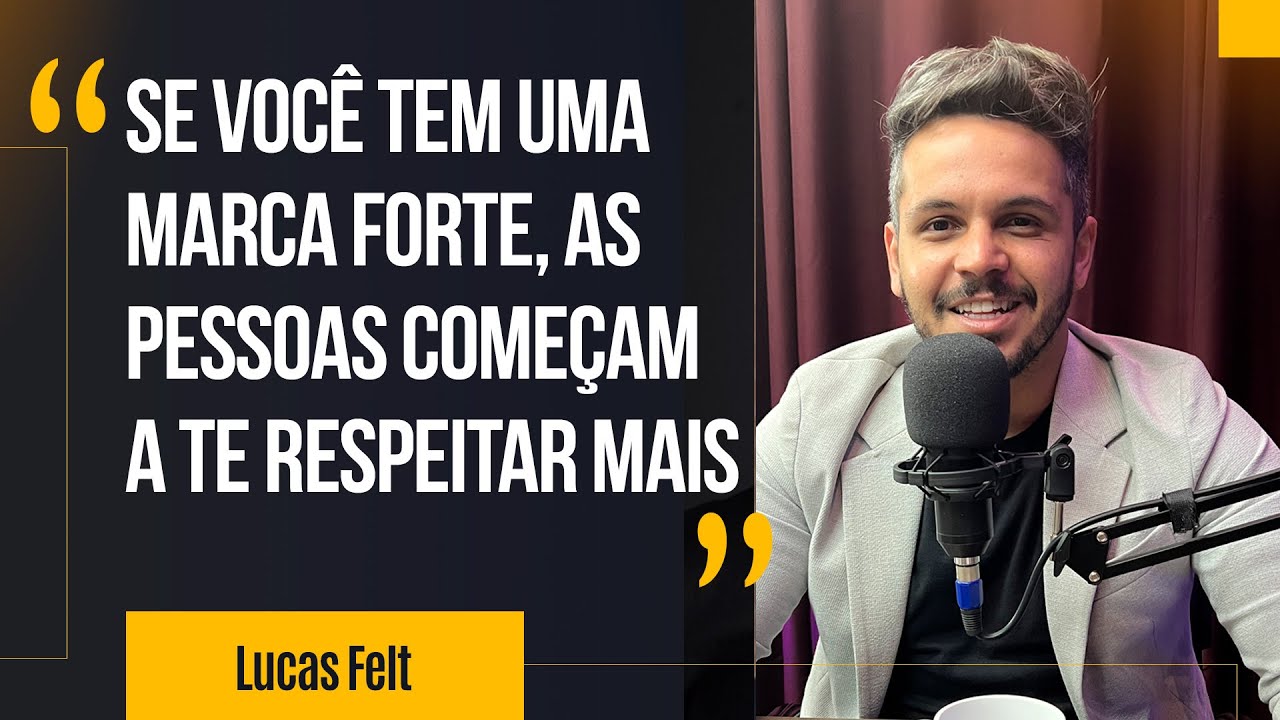Se você tem uma marca forte, as pessoas começam a ter respeitar mais ...