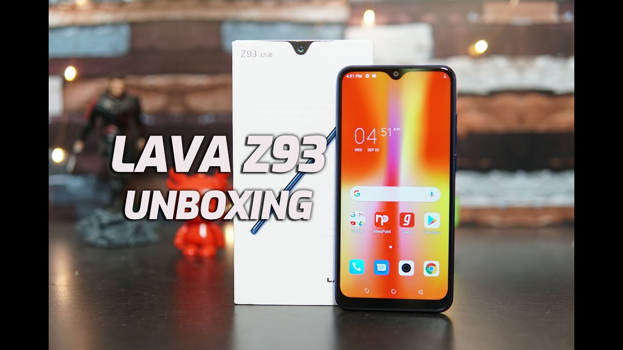 Lava Z93 Unboxing and Hands on- 3GB RAM, Dual Camera and Helio P22 for ...