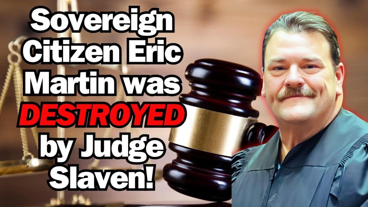 Eric Martin's Sovereign Citizen Antics BACKFIRED in Court AGAIN! - YouTube