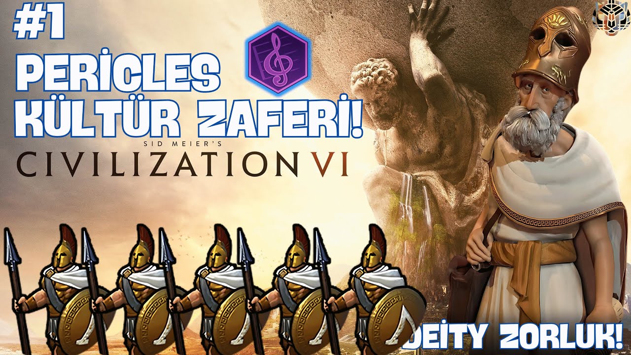 Pericles ile Kültür Zaferine Yelken Açıyoruz! Bölüm 1! - Civilization 6 ...