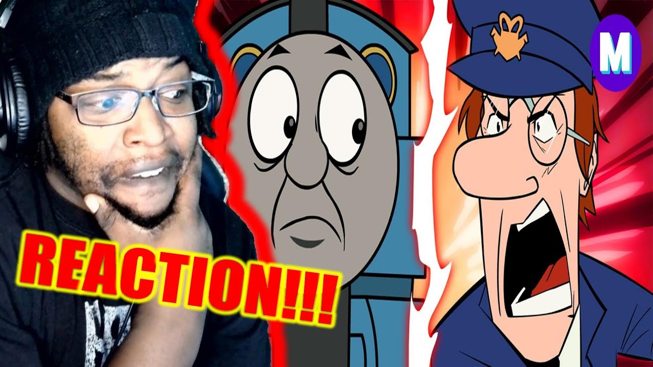 Man vs Train: Cartoon Nightmares - Mashed / DB Reaction - YouTube