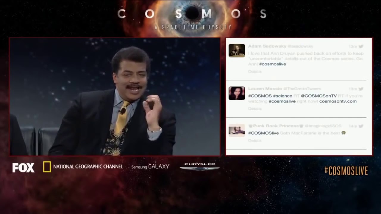 Cosmos: A Spacetime Odyssey ** Neil deGrasse Tyson - YouTube