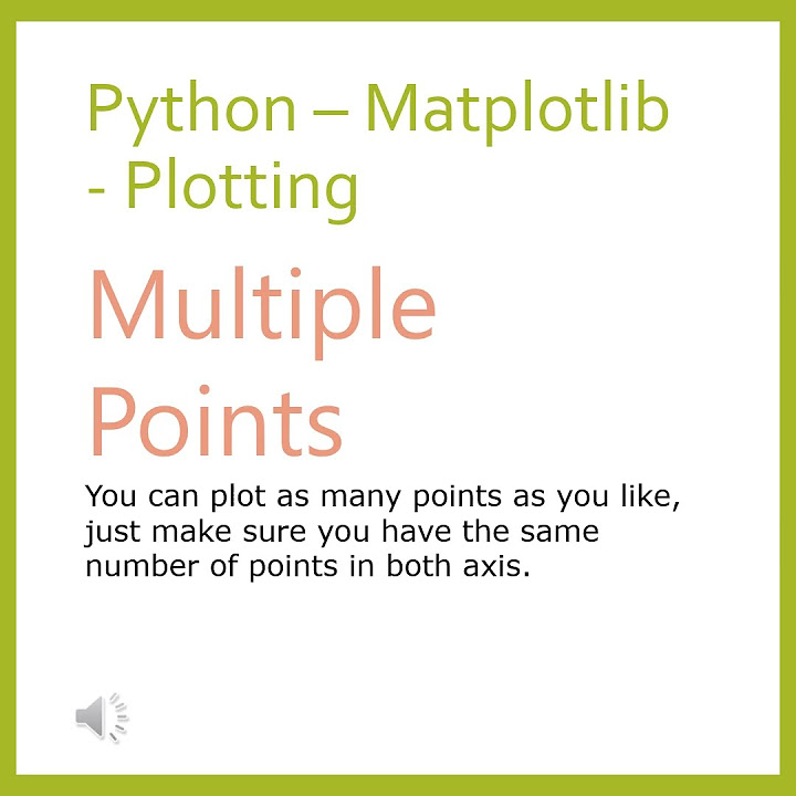 Matplotlib Python Library 3 Matplot Ser Short 2 Python Library Series Programmers Divine