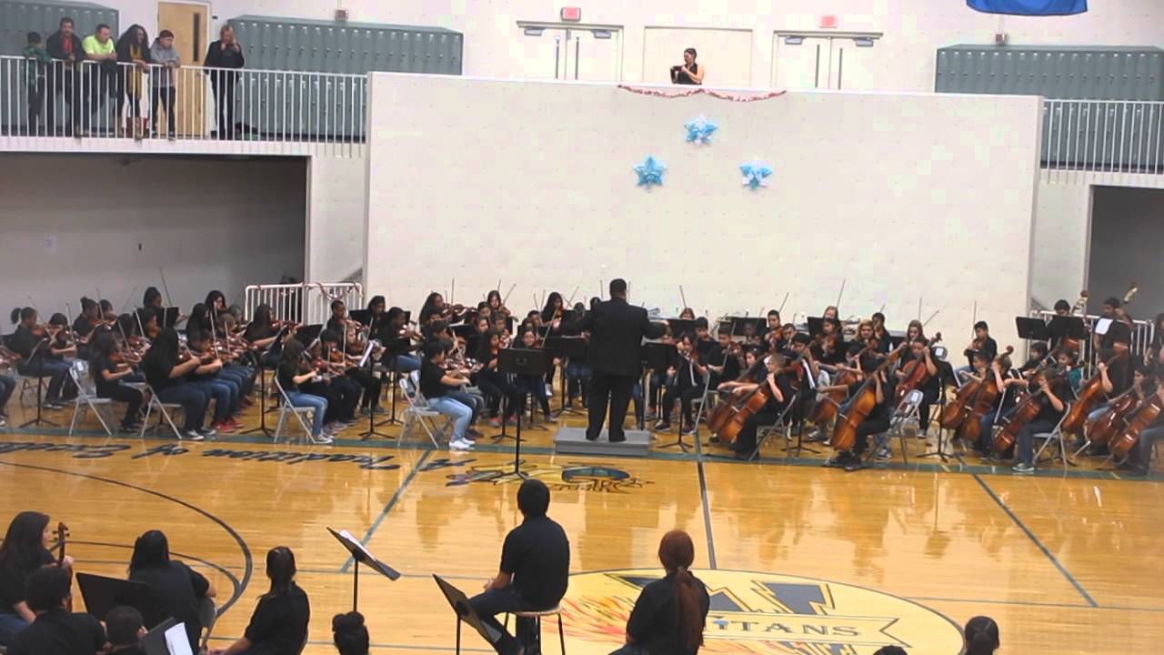 Kenny C. Guinn middle school Beginning Orchestra Winter Concert 2015 ...