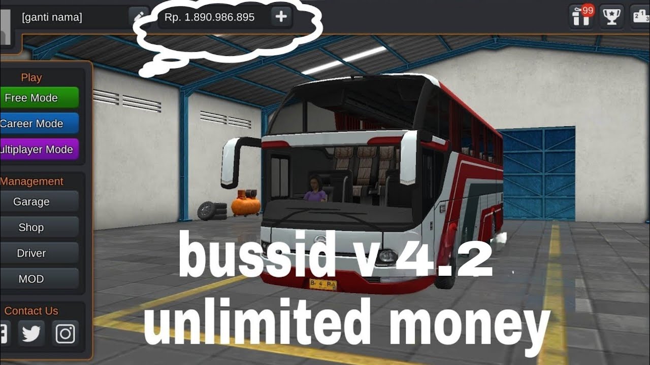 How to add unlimited money on bus simulator indonesia/Bussid unlimited ...
