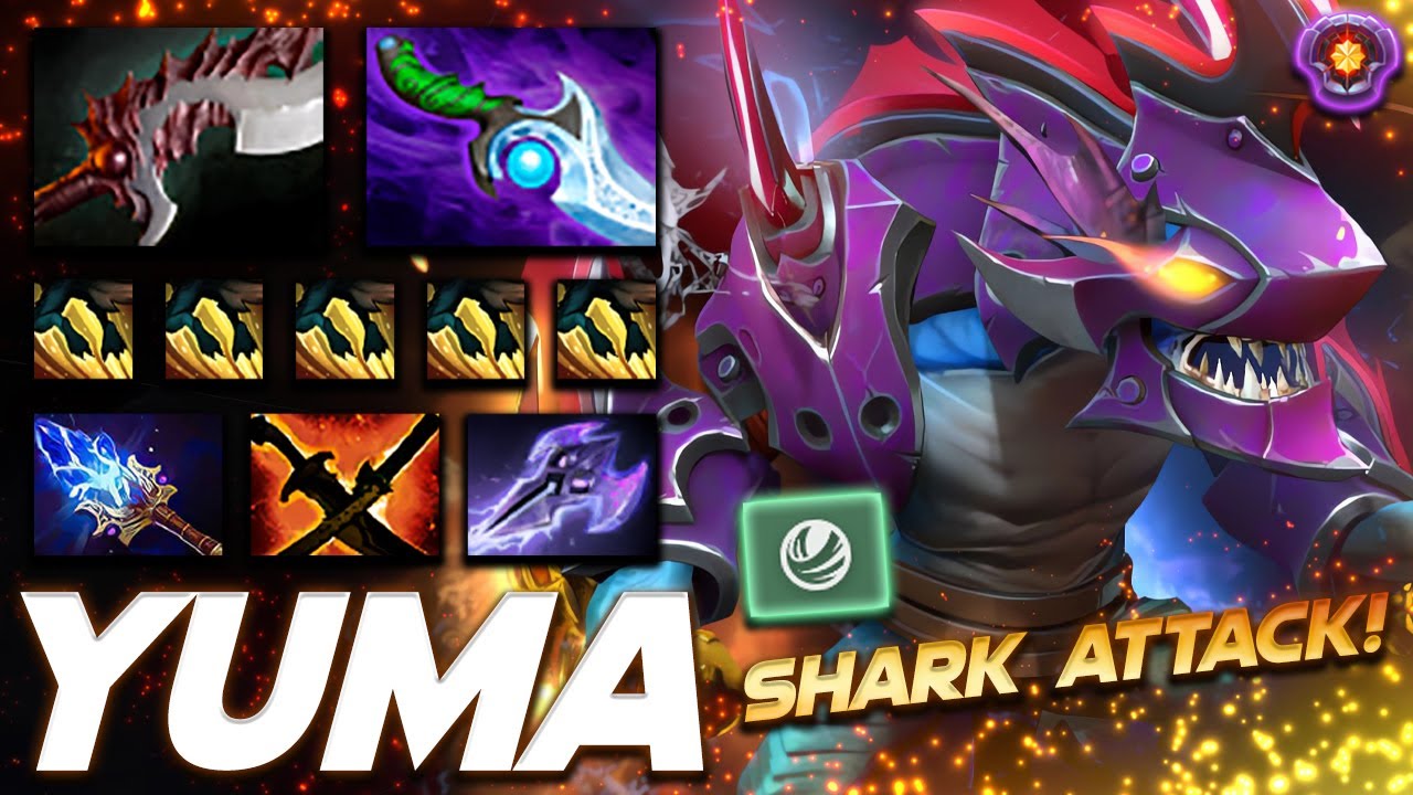 Yuma Slark Shark Attack - Dota 2 Pro Gameplay [Watch & Learn] - YouTube