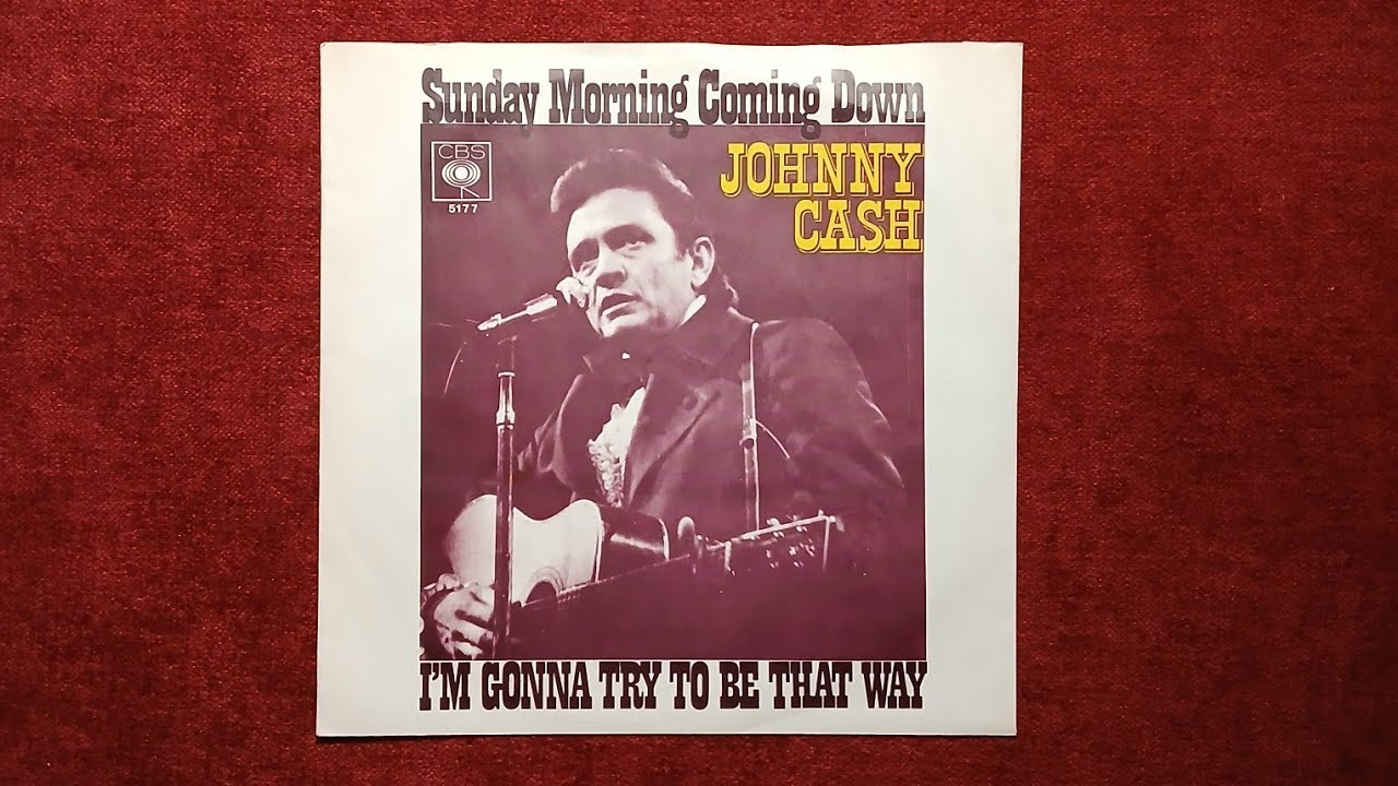 JOHNNY CASH / SUNDAY MORNING COMING DOWN 1970 - YouTube