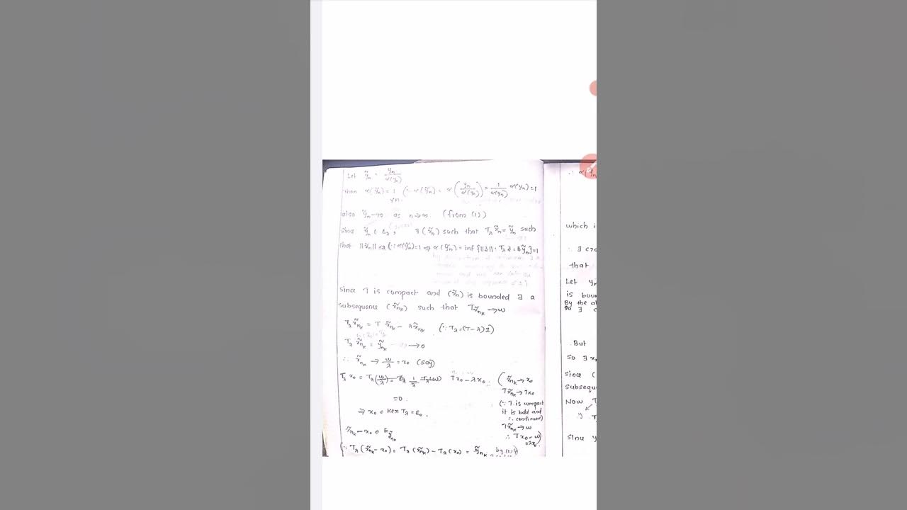 Advanced Functional analysis | Lecture 4 - YouTube