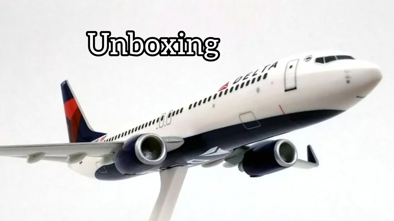 Unboxing Flight miniatures Delta 737-800 Model - YouTube