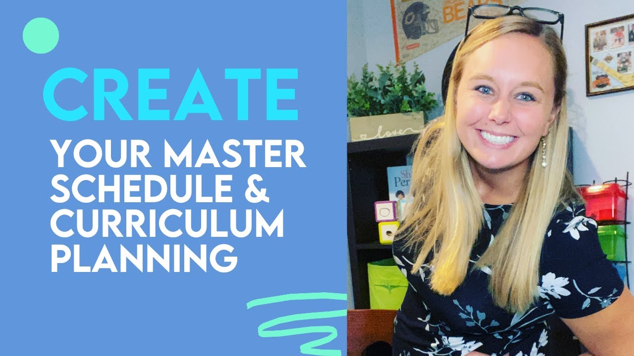 Creating a Master Schedule and Curriculum Planning - YouTube