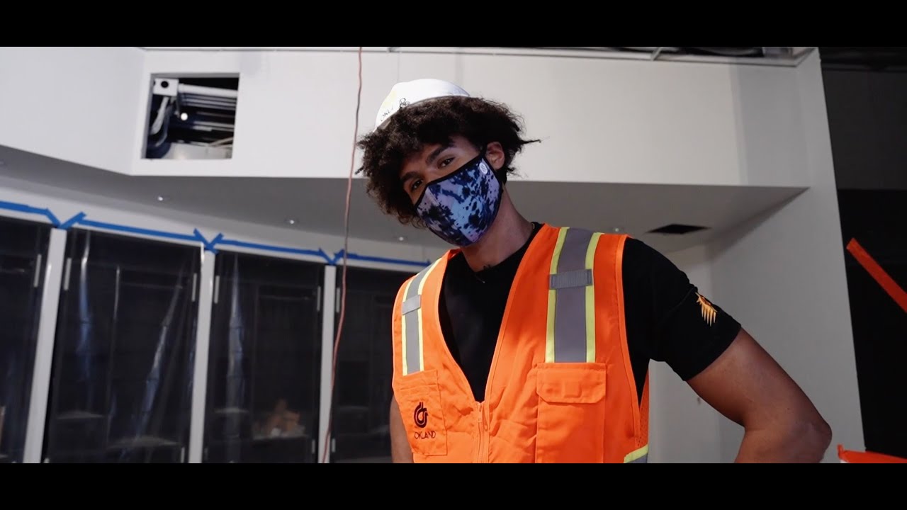 Suns Locker Room Renovations Update - YouTube