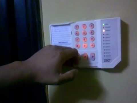 dsc 1832 programacion Corp TSP - YouTube