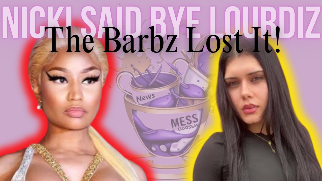 Nicki Minaj UNFOLLOWS Lourdiz After Barbz Go Too Far! The Harassment ...