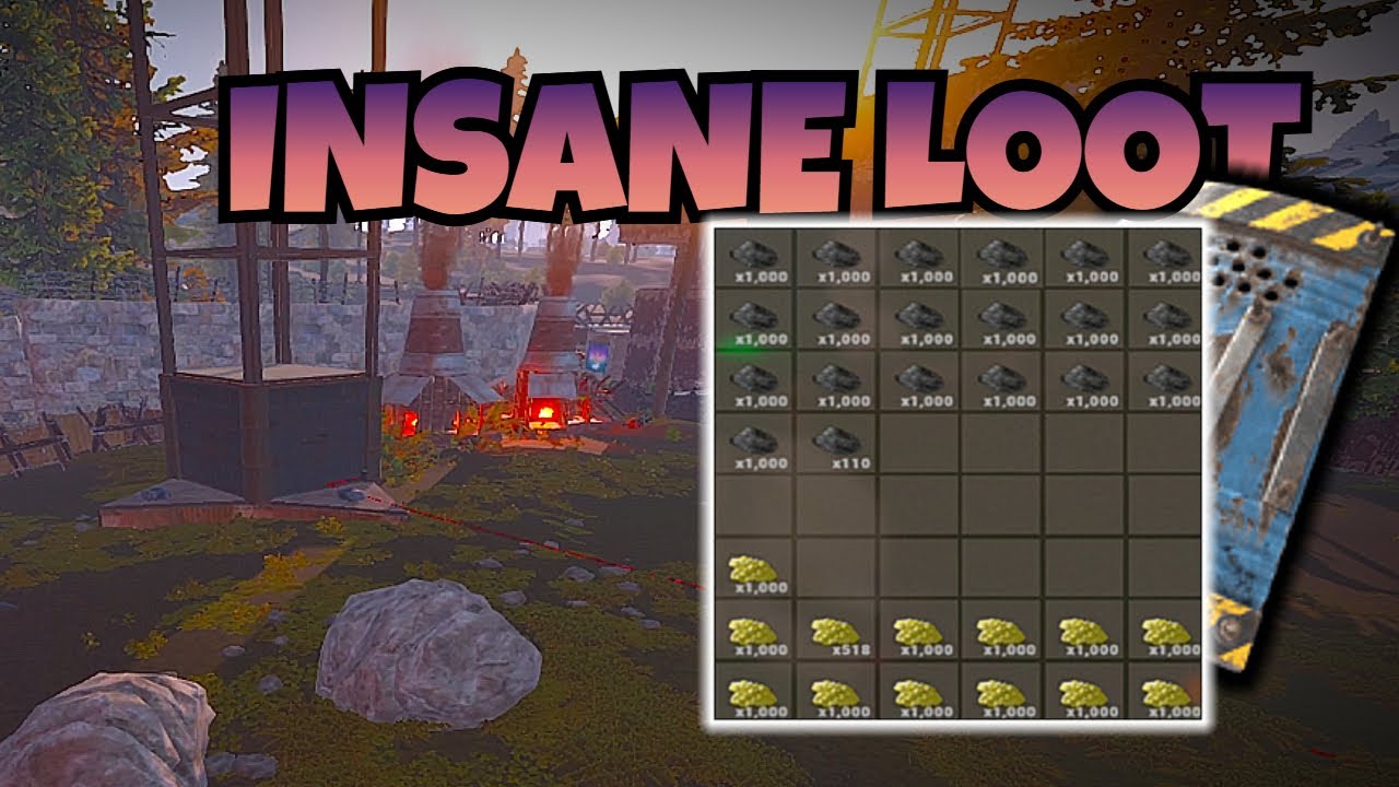 when you rob a whole village with a shield in rust - YouTube