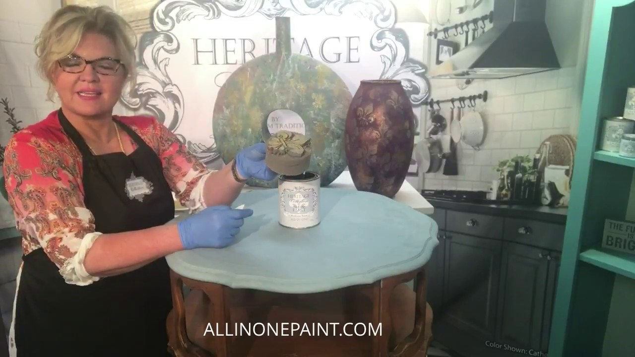 How to paint furniture using All IN ONE Paint, no topcoat, no waxing ...