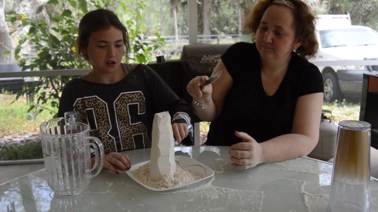 Flour Tower Challenge - YouTube