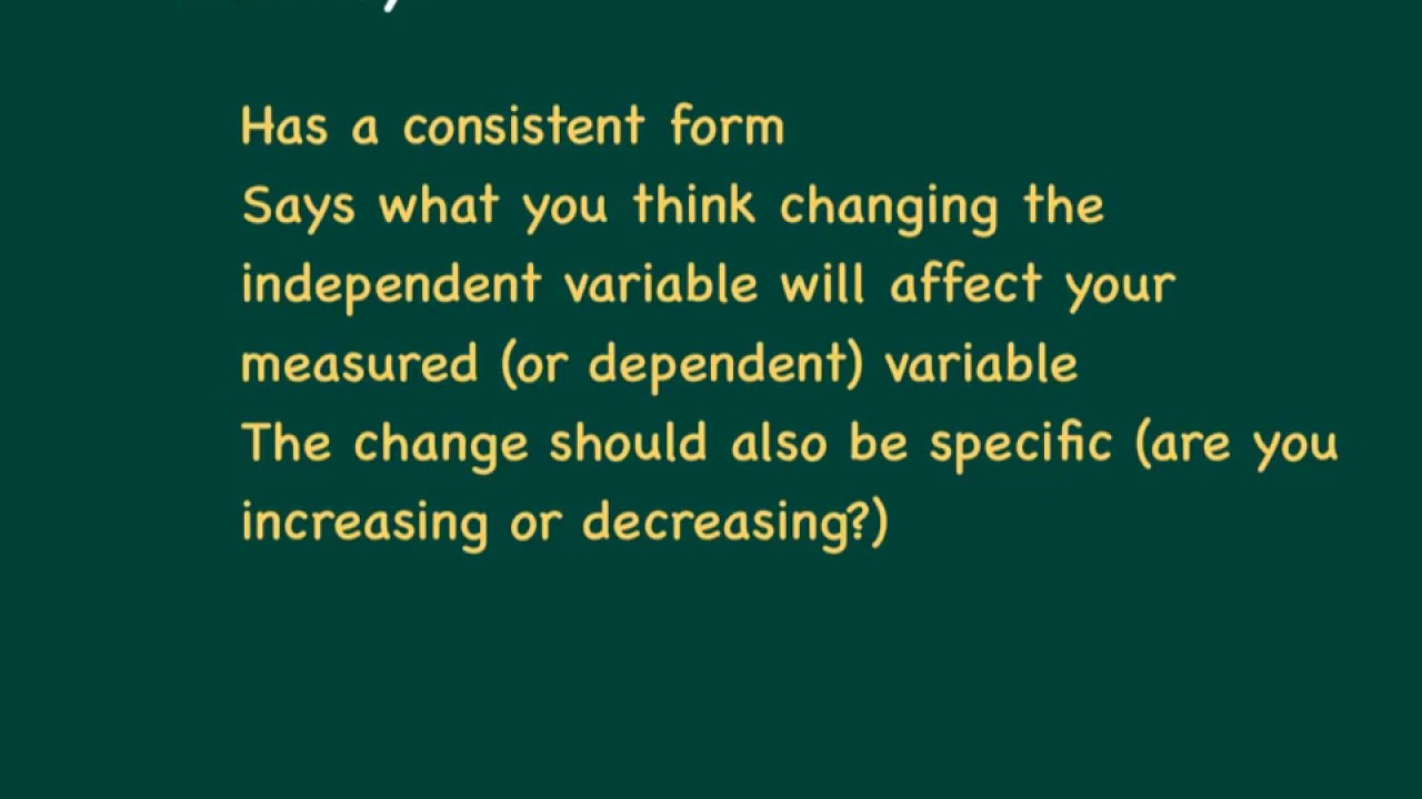 How To Write A Science Report Making A Good Prediction YouTube how-to-write-a-science-report-making-a-good-prediction-youtube