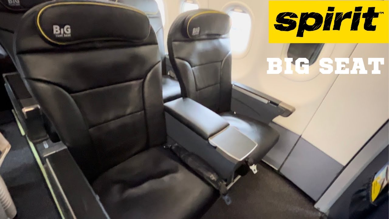 Spirit Airlines Big Seat Review 2023 Spirit Airlines Big Seat