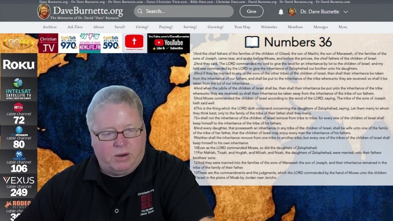 Numbers 36 The Right Path
