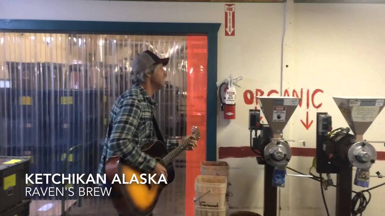 Steve Poltz high on coffee in Ketchikan Alaska at Ravens Br - YouTube