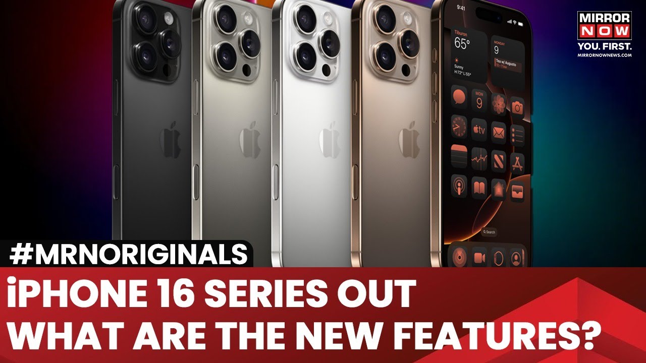 Apple Launches iPhone 16 Series | Camera Control, Action Button; Big ...