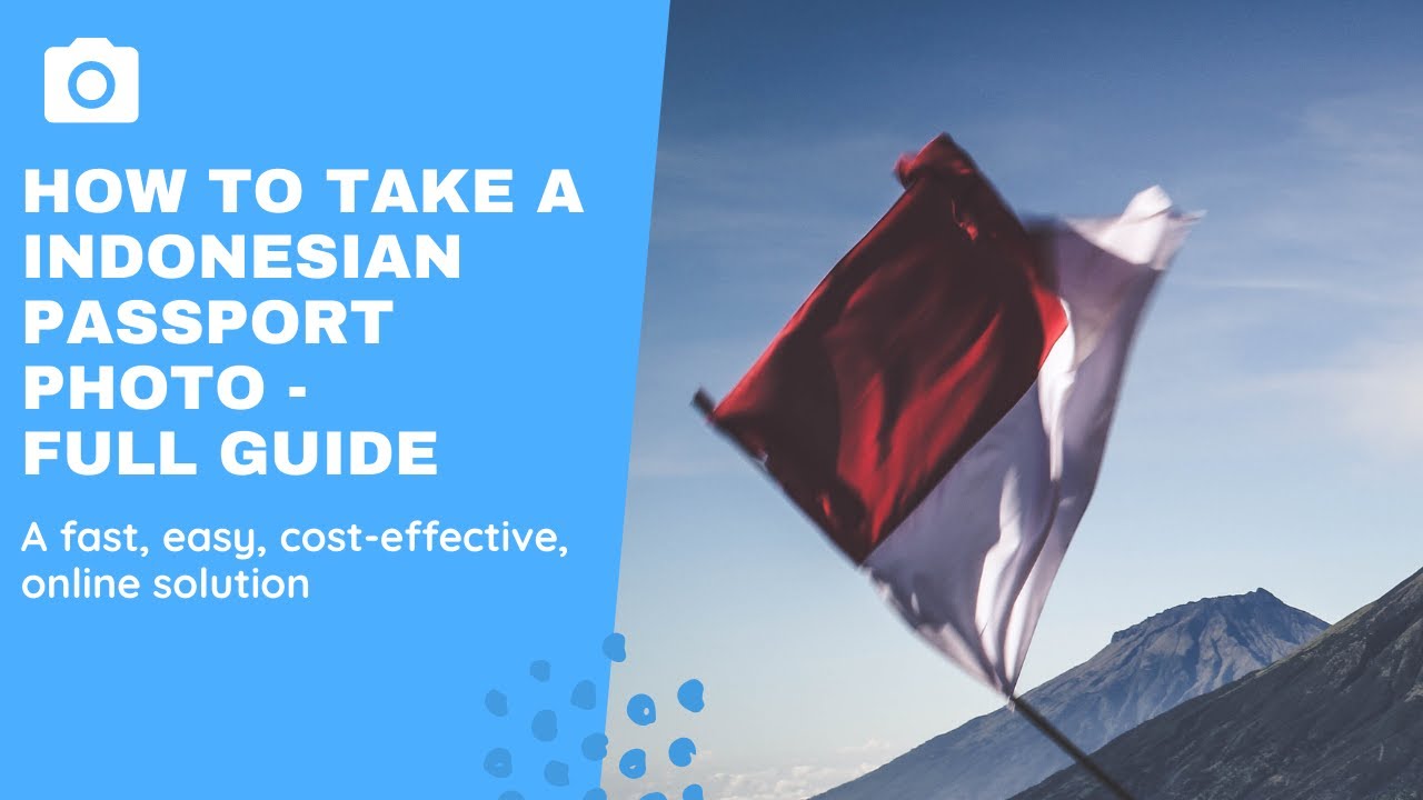 How to take a perfect photo for an Indonesian passport - YouTube