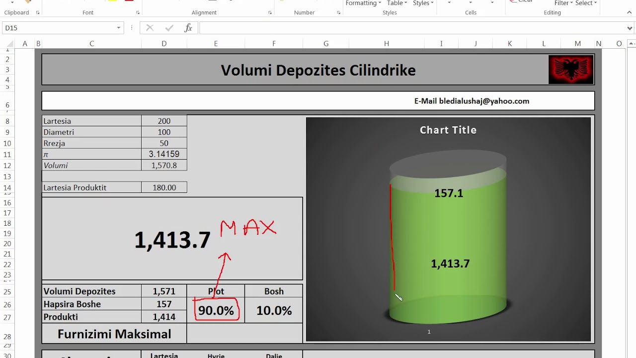 Excel Shqip . Chart , New Formatting Rule , + , - , * , / , % . Etj ...
