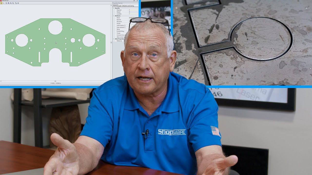 ShopSabre Plasma - Hypertherm ProNest LT Overview - YouTube