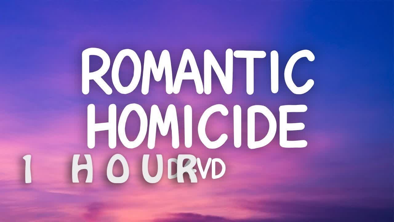 [1 HOUR 🕐 ] d4vd - Romantic Homicide (Lyrics) - YouTube