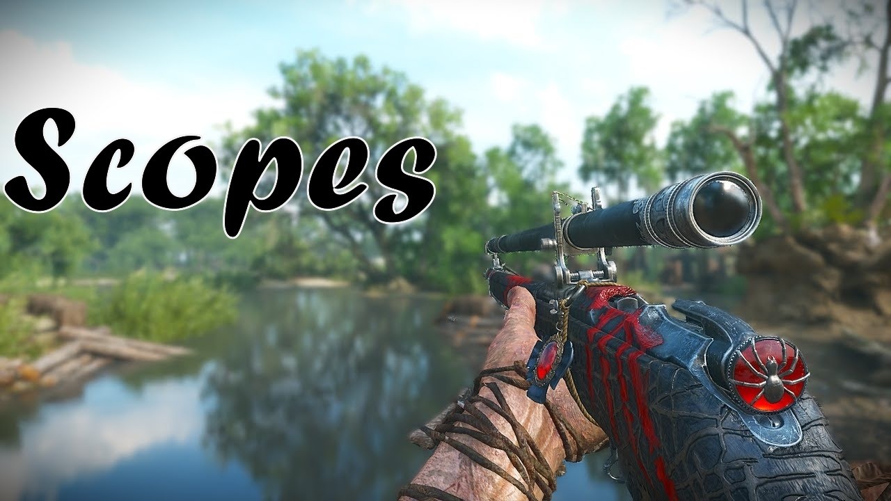 Fifty Shades of Scopes in Hunt Showdown - YouTube