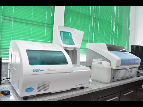 MENGENAL ALAT KIMIA KLINIK (URINE ANALYZER) MERK SYSMEX UN-3000 - YouTube