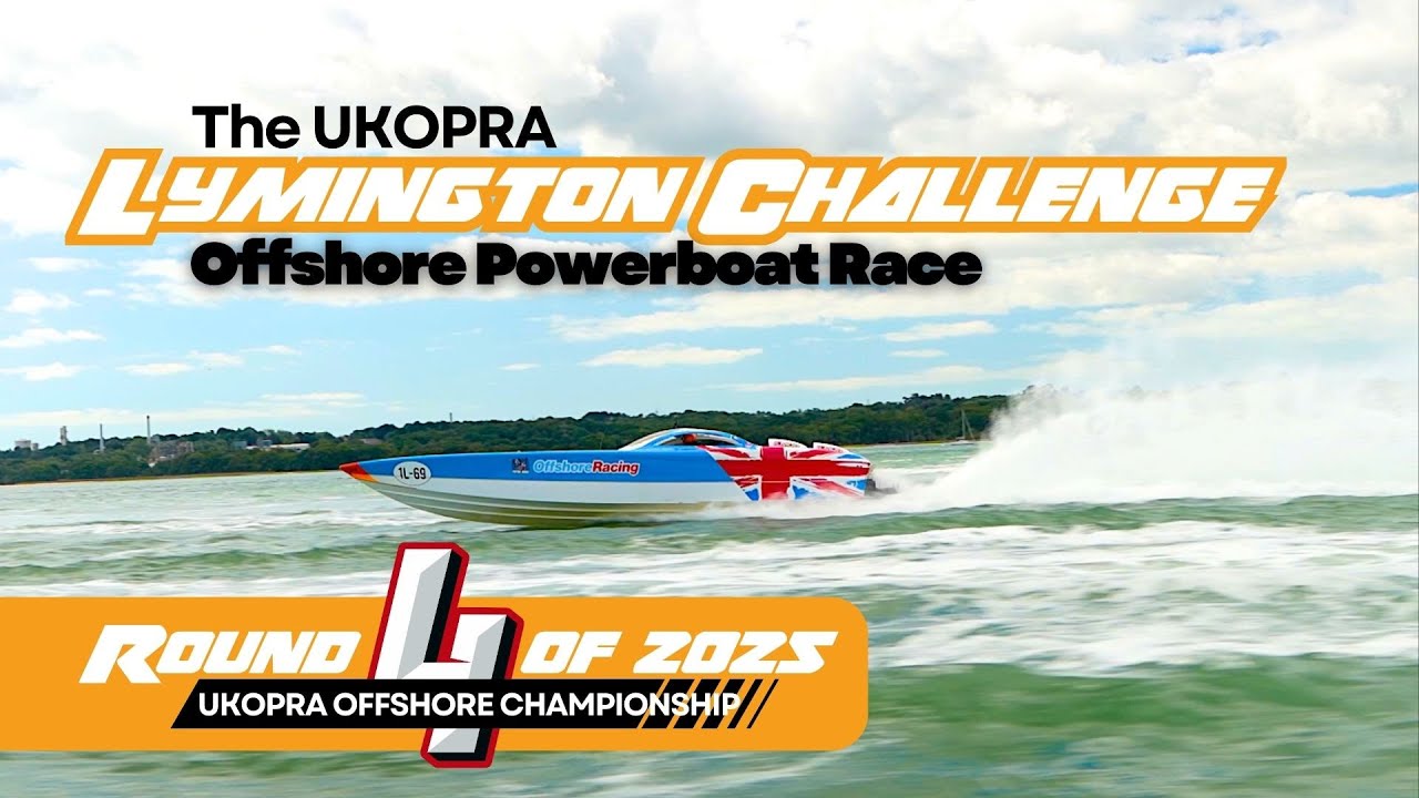 UKOPRA Lymington Challenge Powerboat Race 2025 - YouTube