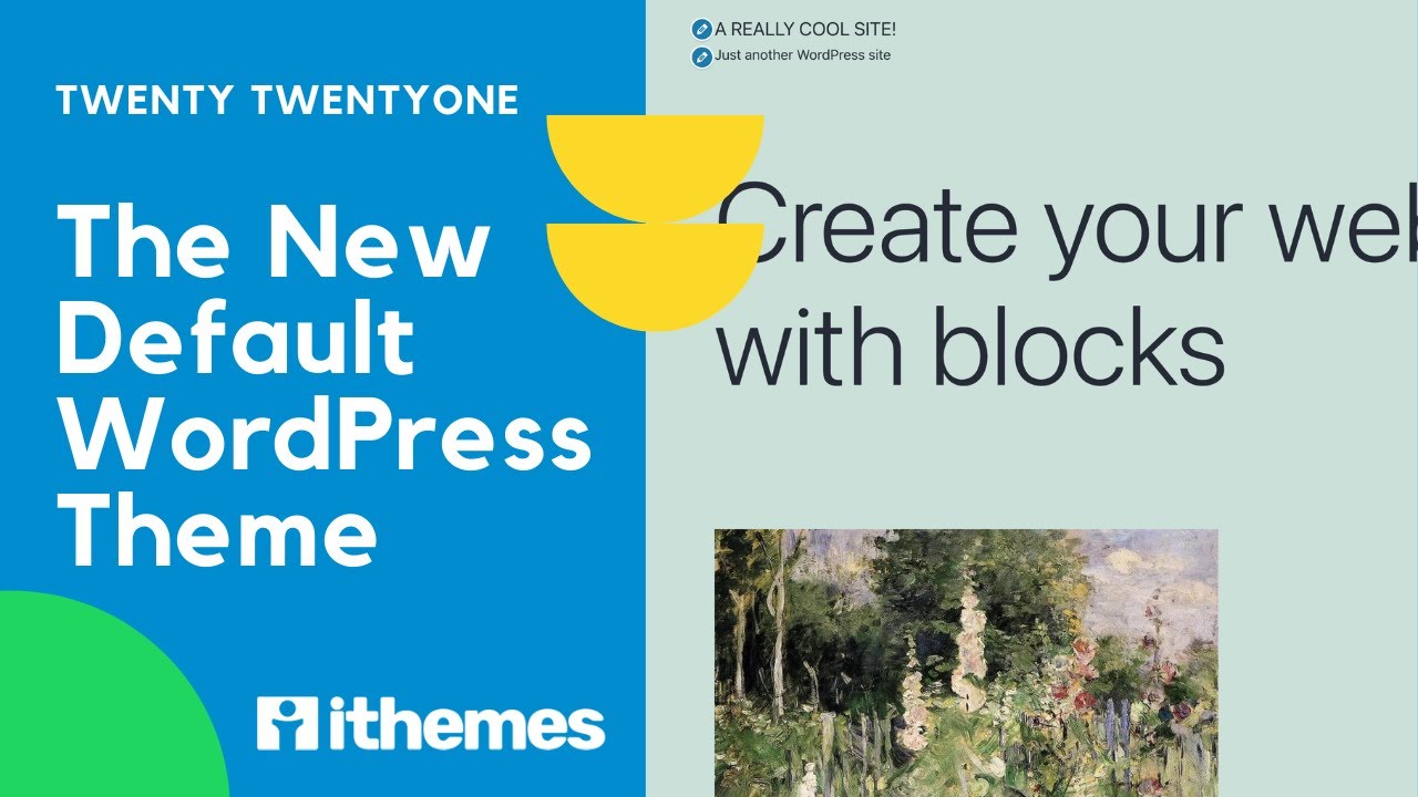 Twenty TwentyOne: The New Default WordPress Theme - YouTube