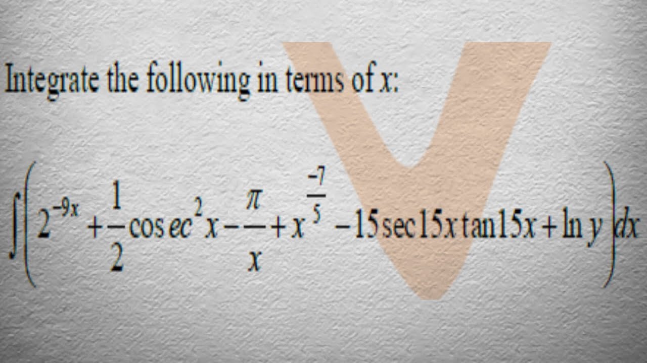 Polynomials with all Integral rules | Mathematics - YouTube