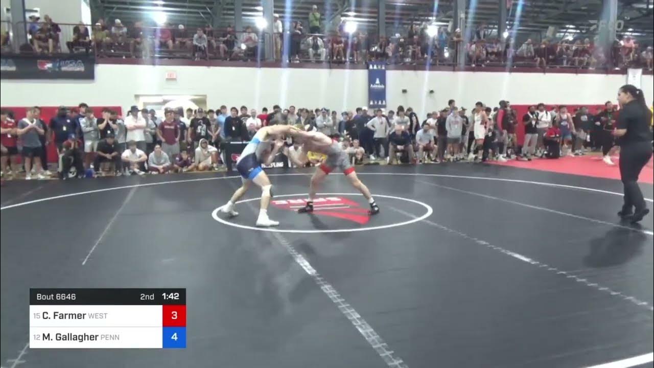 2024 U23 Men’s Freestyle Nationals : Max Gallagher vs Charlie Farmer : Best 2-3 finals - YouTube