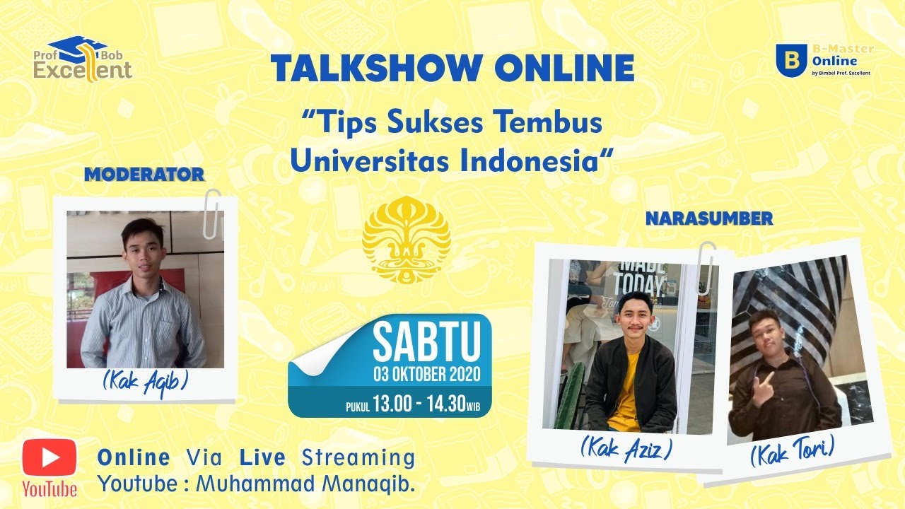 Tips Sukses Tembus Universitas Indonesia || Passing Grade UI ...